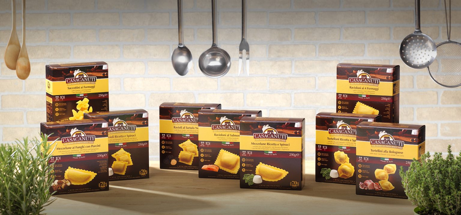 Canuti: Fresh Frozen Pasta Made in Italy